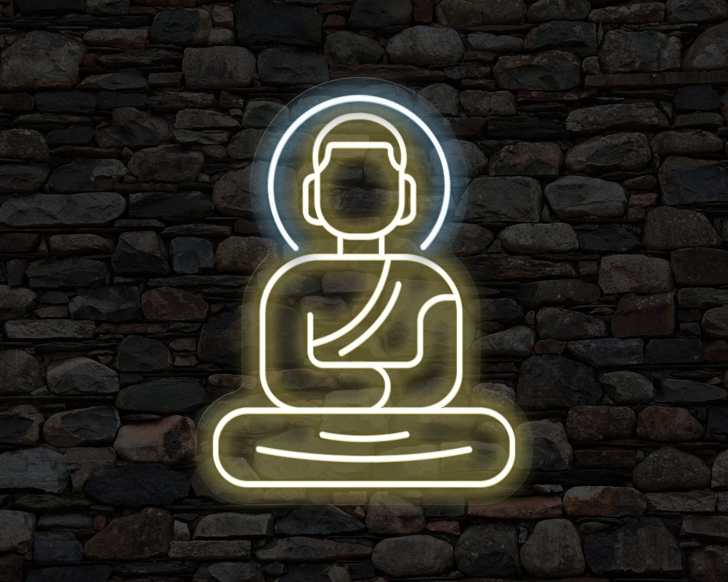Lord Buddha Neon Sign – Neon Bubble