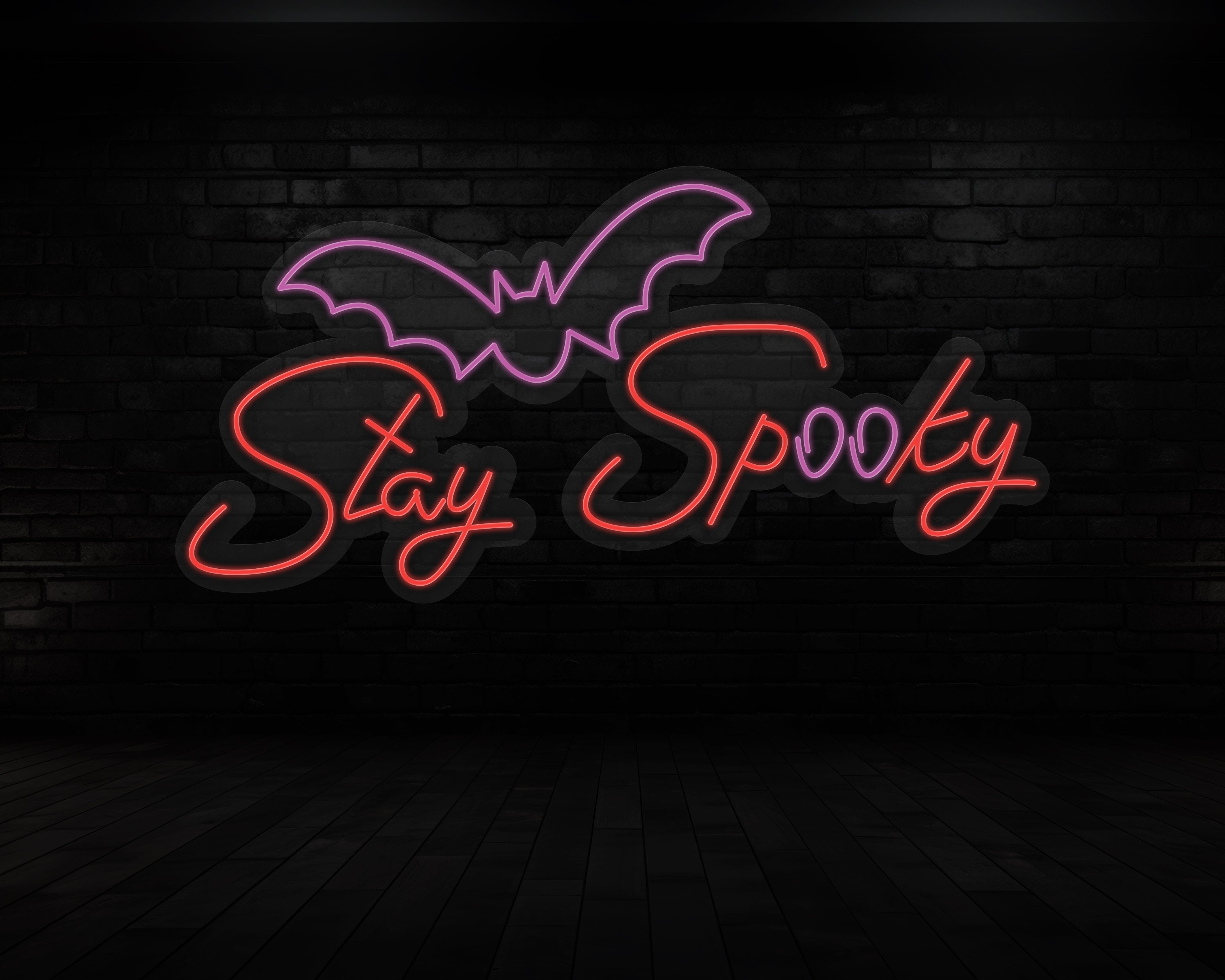 Stay Spooky Neon Sign – Neon Bubble