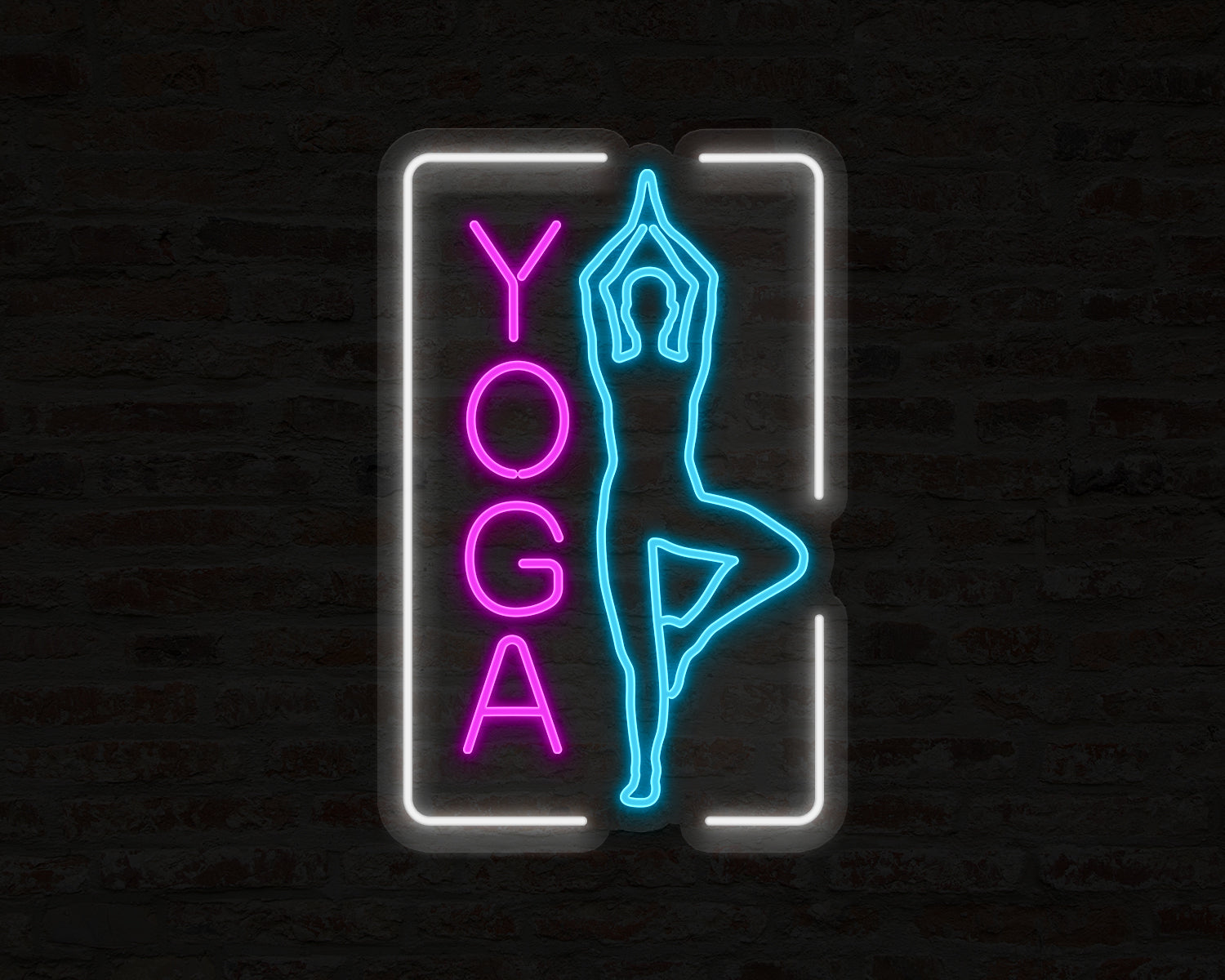 Yoga Neon Sign – Neon Bubble
